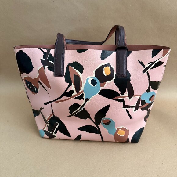 kate spade | Bags | Kate Spade Arch Reversible Tote Paper Rose | Poshmark